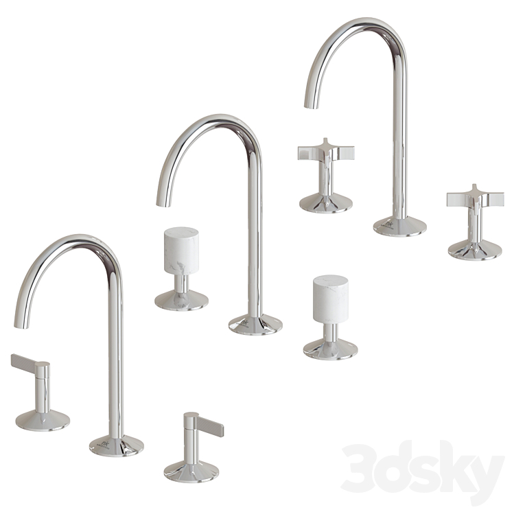 Lignage Faucets by Noken - Faucet - 3D model