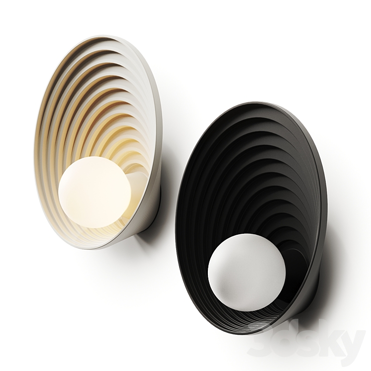 Milan Iluminacion Albor Embracing The Dawn Wall Lamp - Wall light - 3D ...