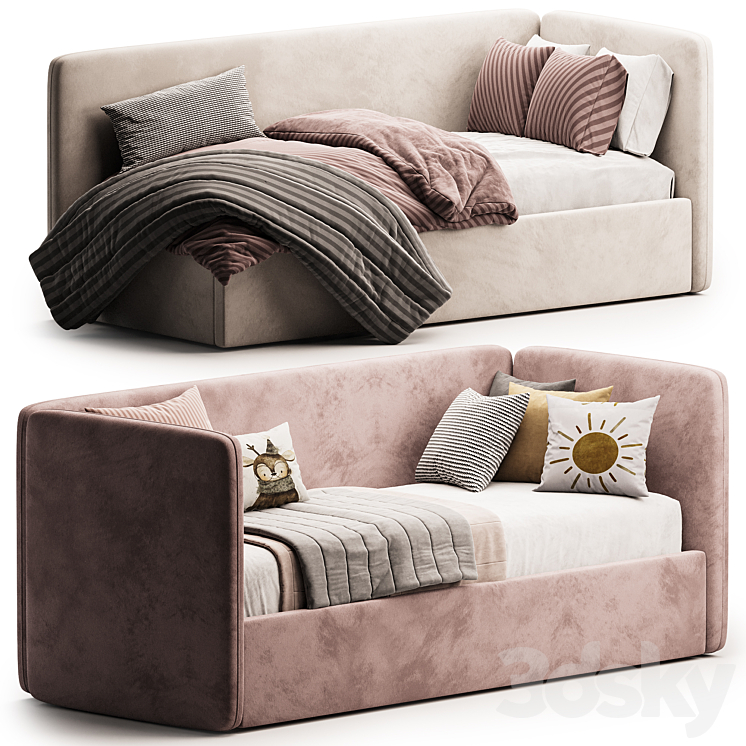 Eric Kids Bed - Bed - 3D model