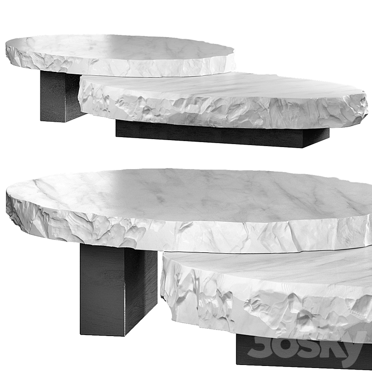 Table Stone - Table - 3D model