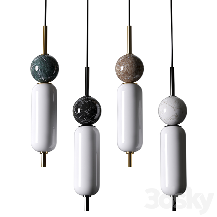 Anet Pendant Lamp - Pendant light - 3D model