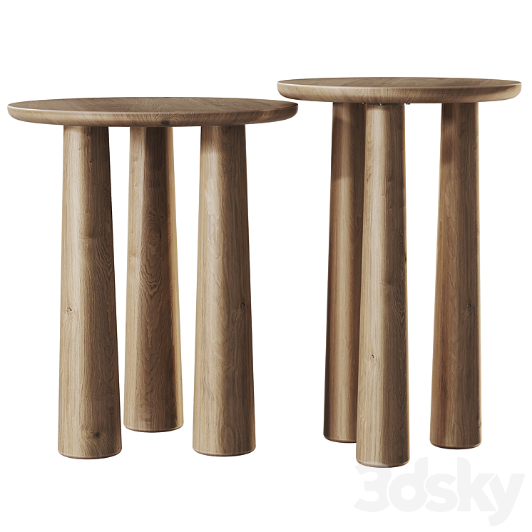 Carter Nesting End Tables - Table - 3D model