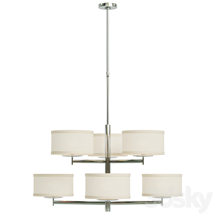 Walker ks5070bsl-l Visual Comfort - Pendant light - 3D model