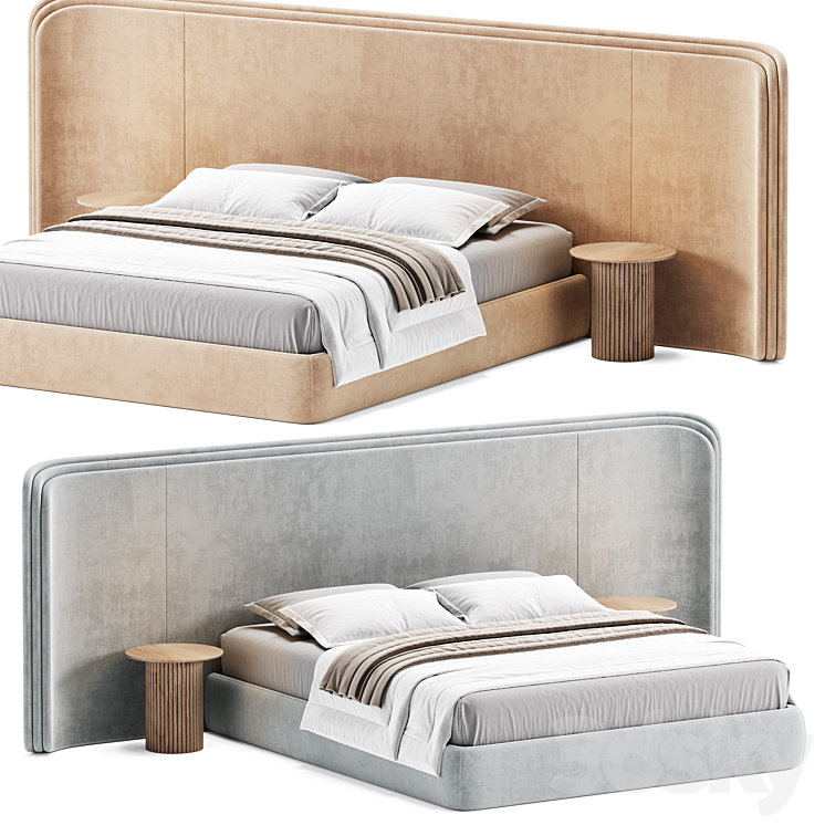 Calabria Frato Bed - Bed - 3D model