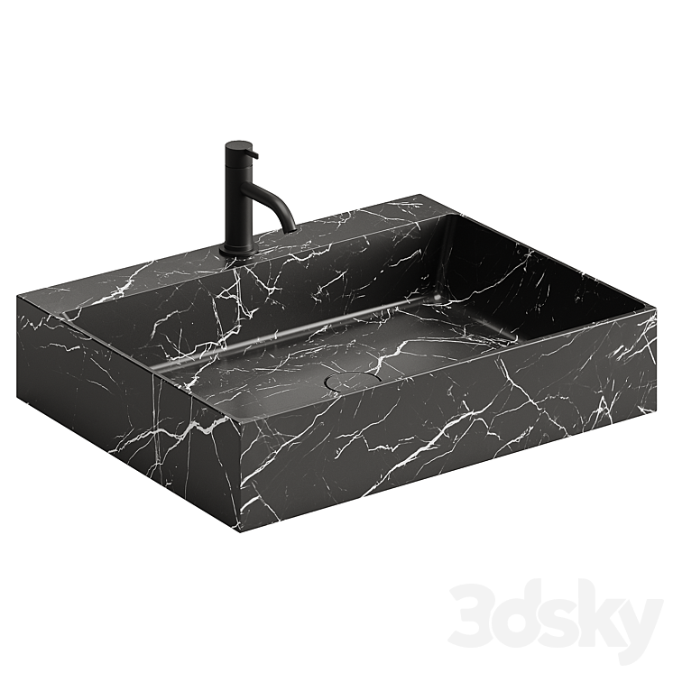 Bathroom sink overhead Gusto - Wash basin - 3D model