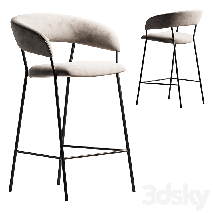 Eleonora Chair - Chair - 3D model