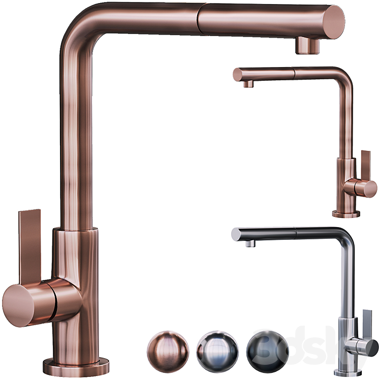 Foster Mixer Tap Omega Plus - Faucet - 3D model