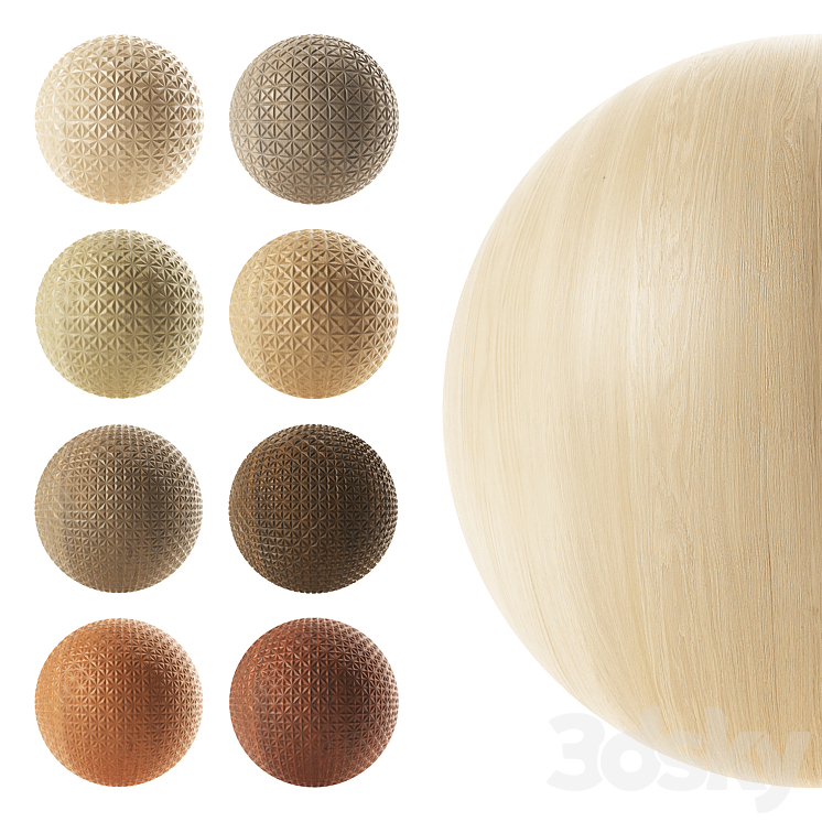 Wood Texture Set 006 - Wood - 3D model