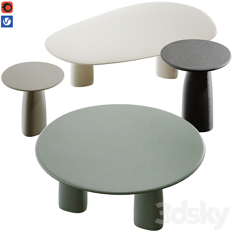Poliform-STRATA - Table - 3D model