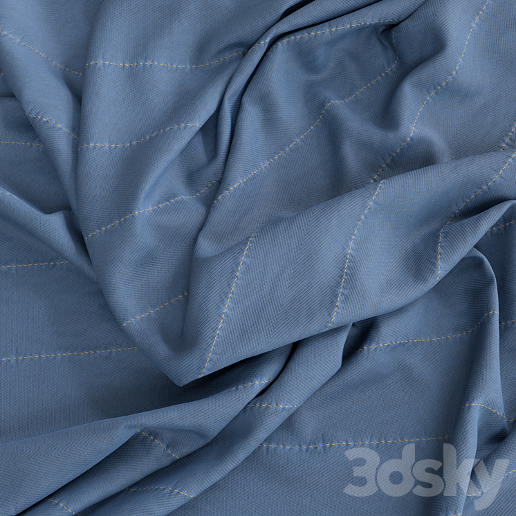 Fabric Material ,Fabric Pattern ,PBR 4K JPEG Seamless - Fabric - 3D model