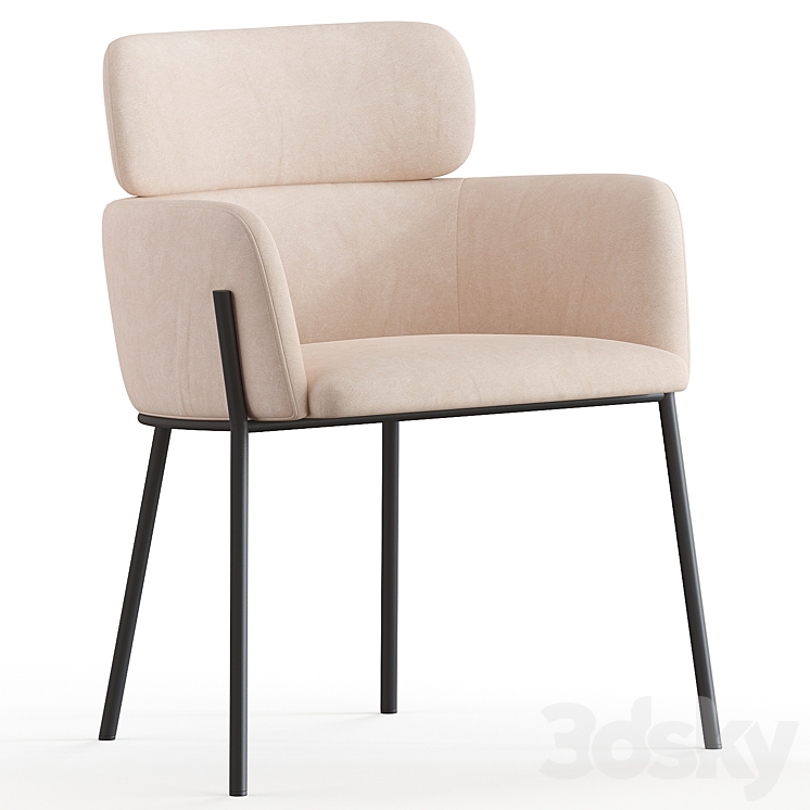 Azalea Dining Chair - Chair - 3D model