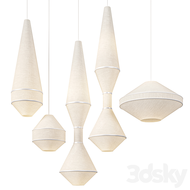 Coco Flip Mayu 04 Pendant Lamps - Pendant light - 3D model