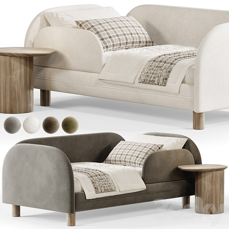 Debbie 180 baby bed from Divan Ru - Bed - 3D model