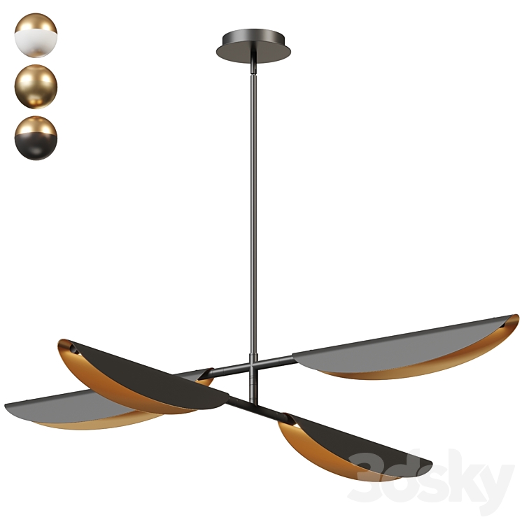 Pivot by Oxygen Lighting - Pendant light - 3D model
