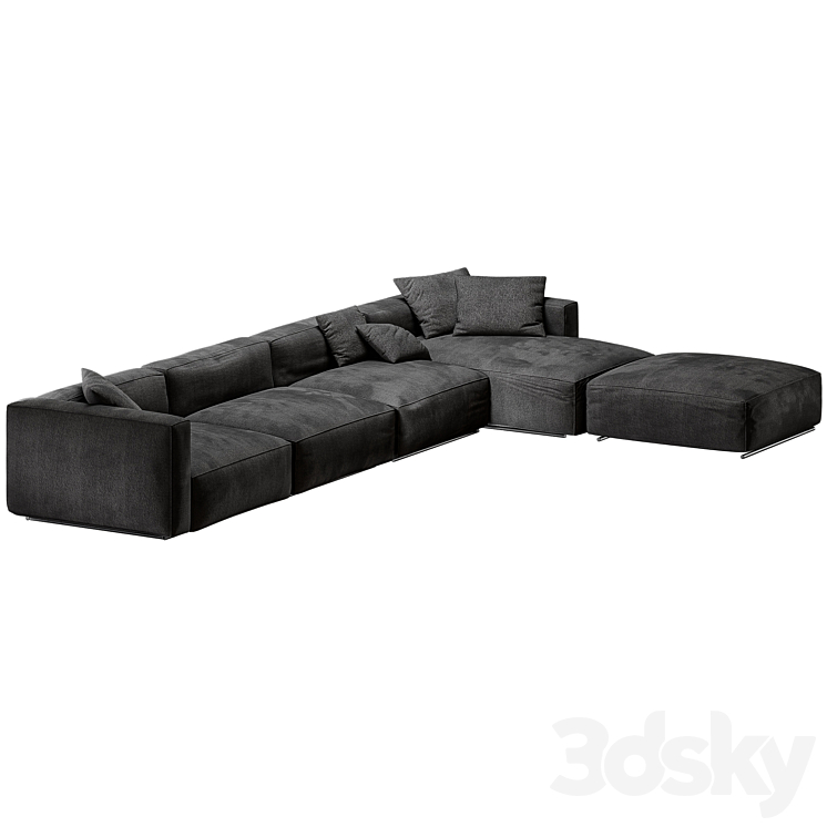 Sofa Poliform-SHANGAI - Sofa - 3D model