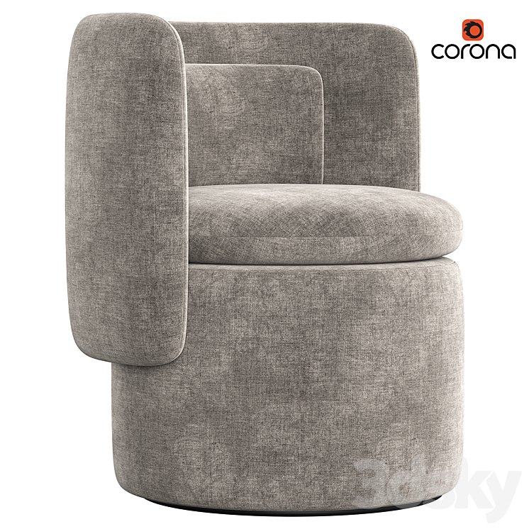 GROUP COCKTAIL CHAIR - Arm chair - 3D model