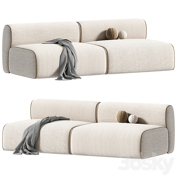 sofa back - Sofa - 3D model