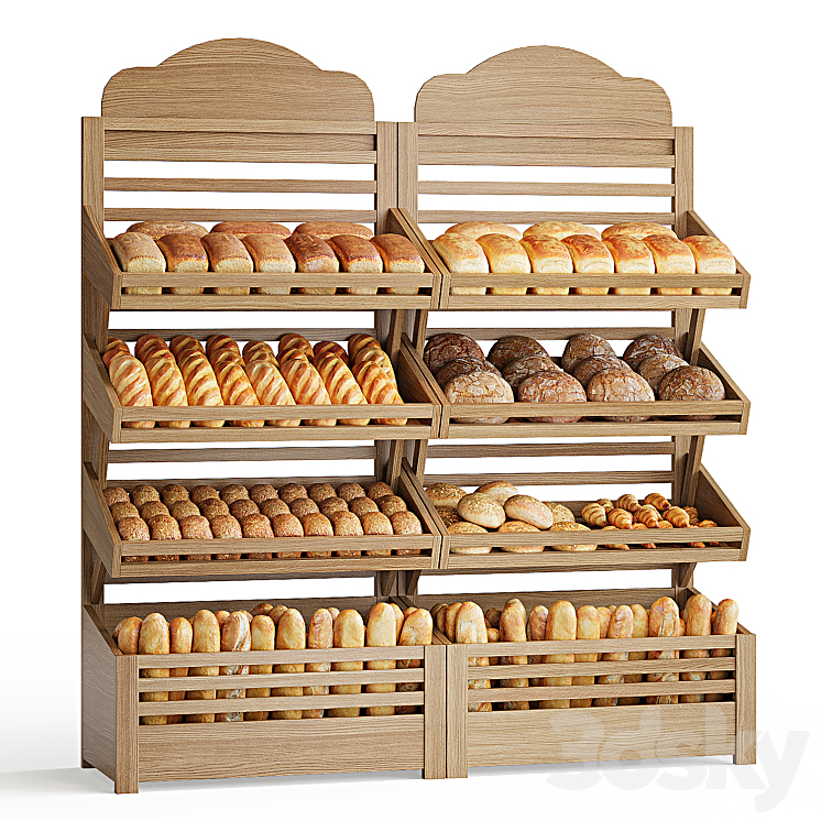 Bread rack - Rack - 3D model