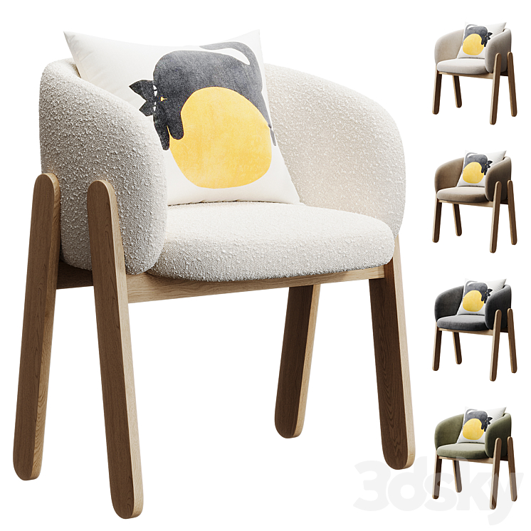 LEG Chair By TM Leader Contract - Chair - 3D model