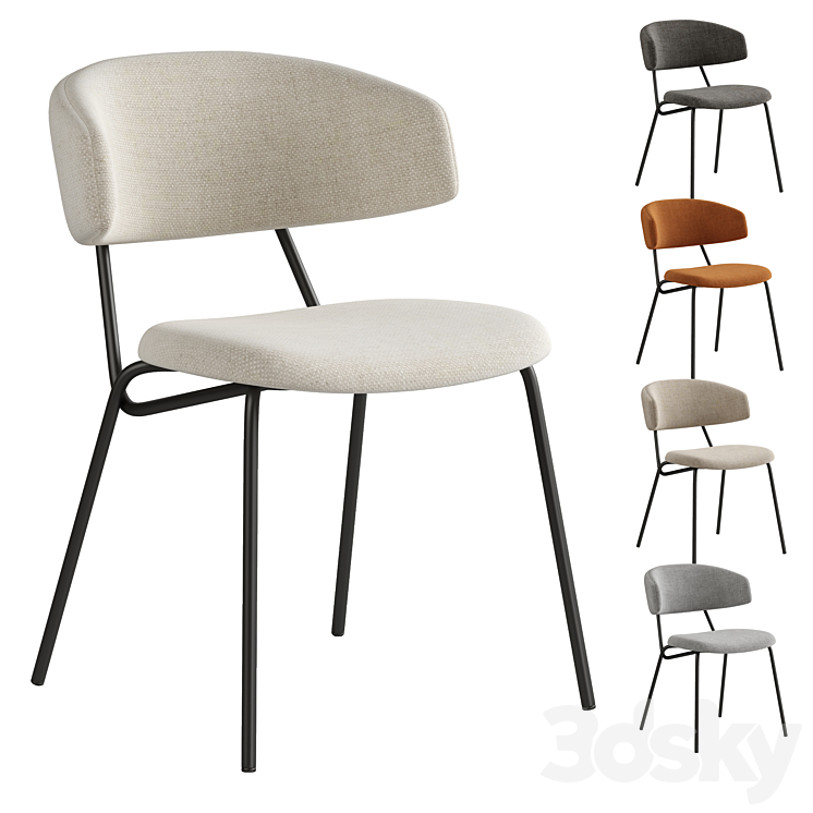 Avignon Dining Chair. Deephouse - Chair - 3D model