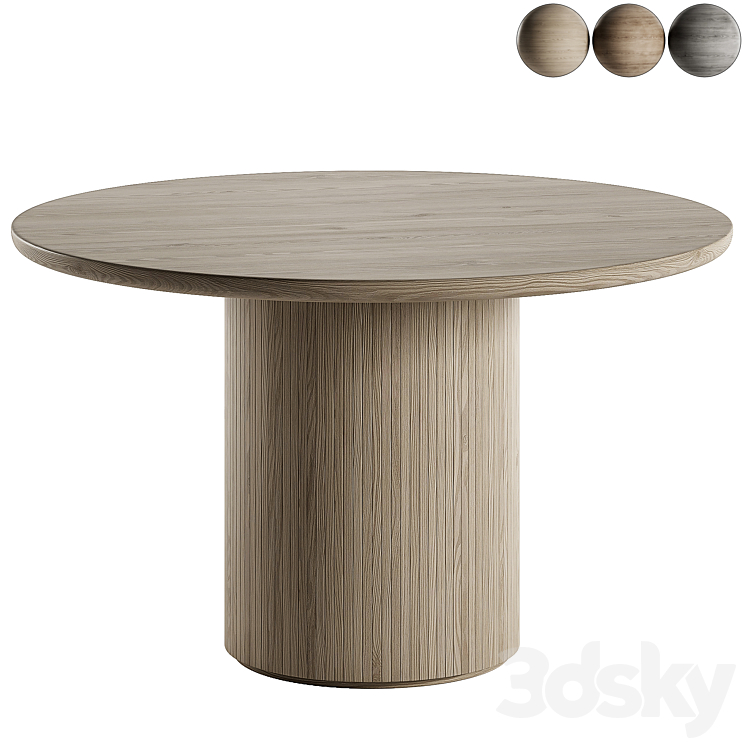 Moon Dining Table - Table - 3D model