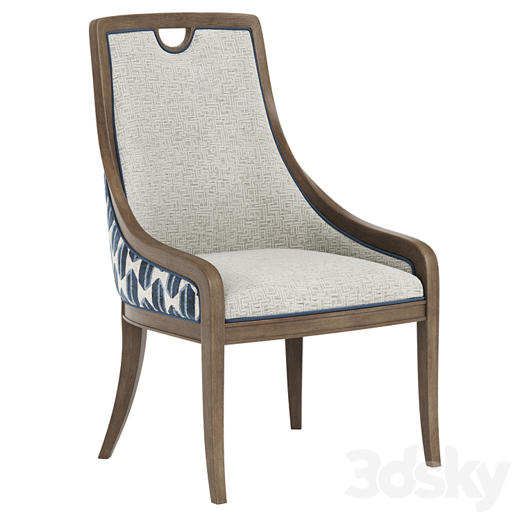 Massoud Charmaine Dining Chair - Arm chair - 3D model