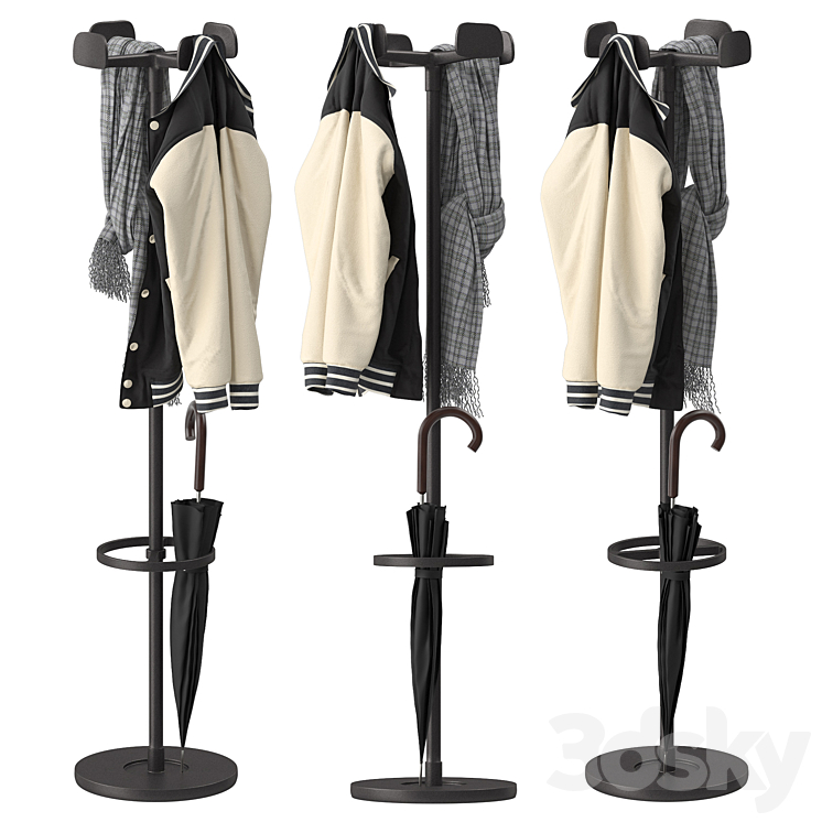 Four Leaves Magis Coat Rack - Сlothes and Footwear - 3D model