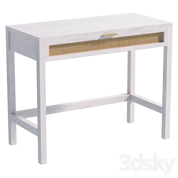 Westly Cane Makeup Vanity - Office furniture - 3D model