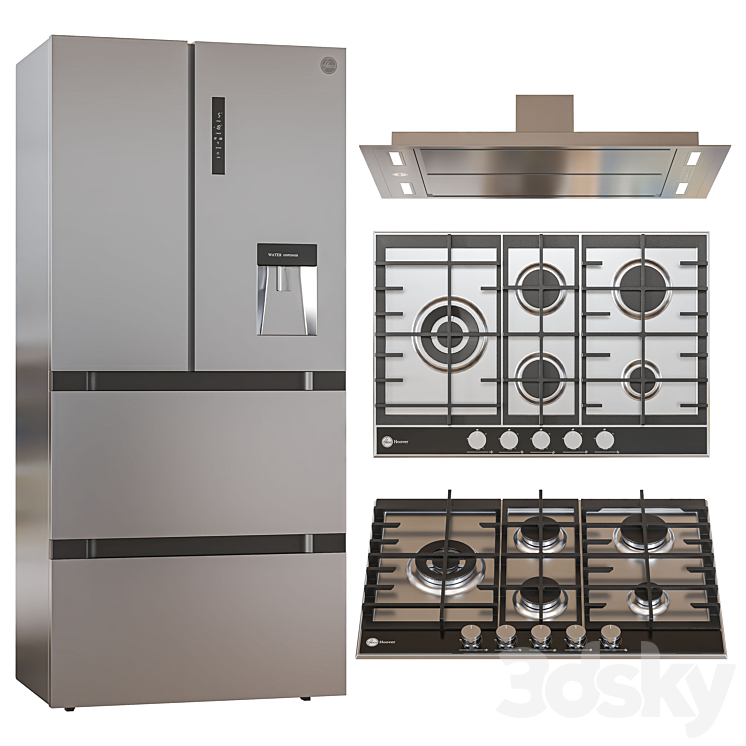 Hoover appliance set4 - Kitchen appliance - 3D model