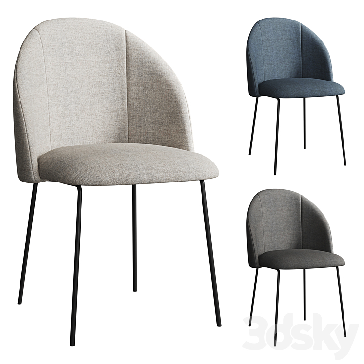 Nordie chair by INMYROOM - Chair - 3D model