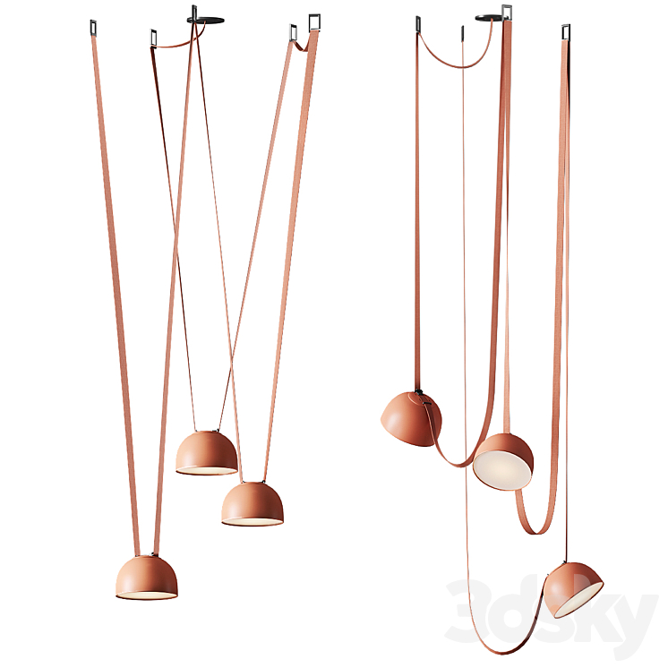 Vibia Plus Minus Pendant - Pendant light - 3D model