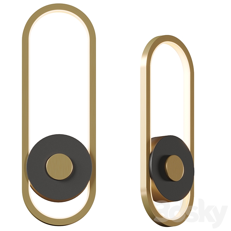 Trim by Ellison Studios - Wall light - 3D model