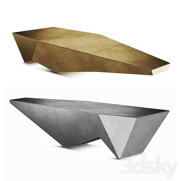 Henge Monolith Coffee Table - Table - 3D model