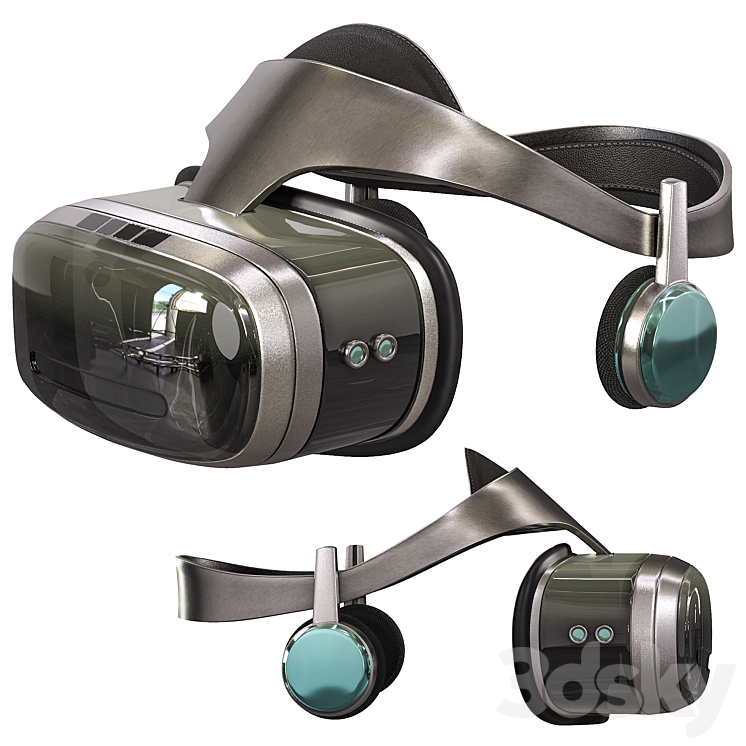VR Headset - PC & other electronics - 3D model