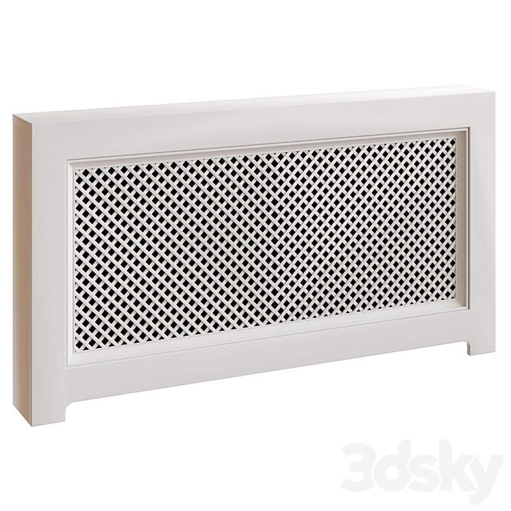 radiator grille 2 - Other decorative objects - 3D model