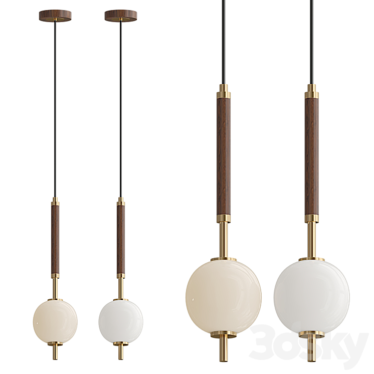 Fabien - Pendant light - 3D model