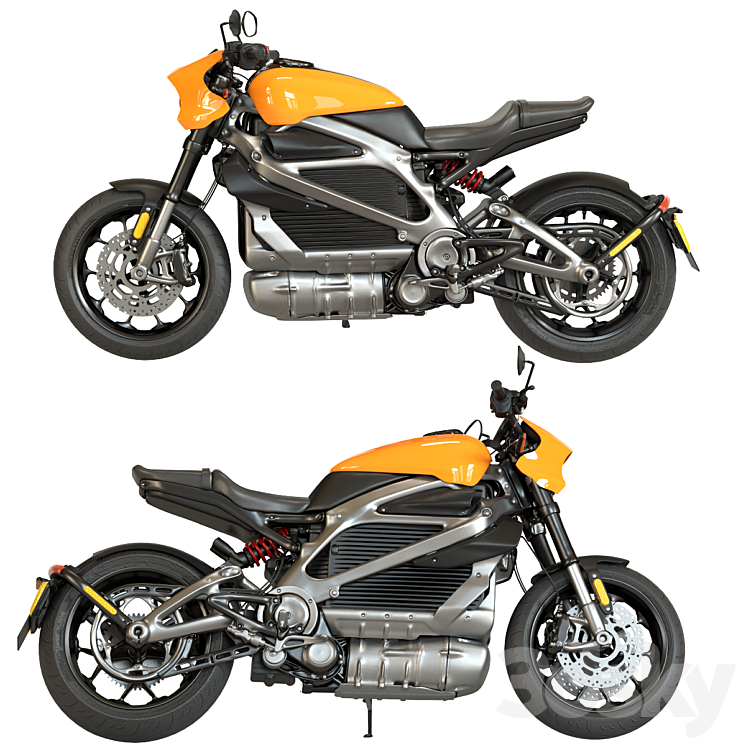 Harley Davidson Livewire - Ground Transport - 3D model