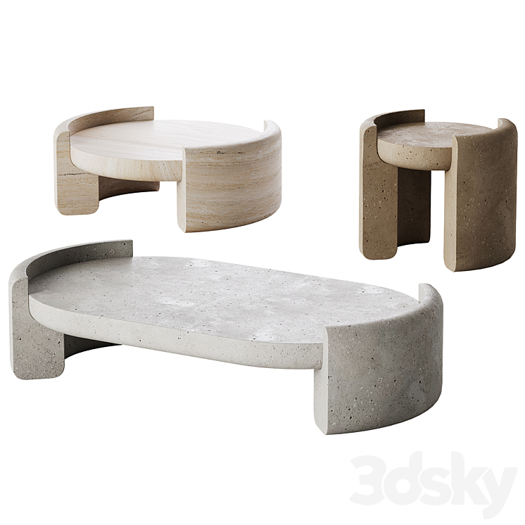 FUENTE COFFEE TABLE - Table - 3D model