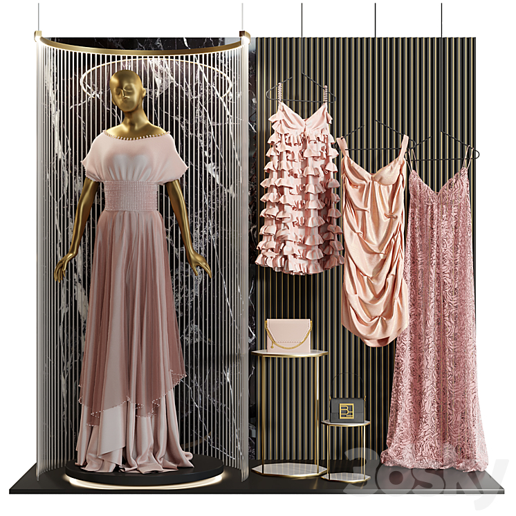 Shopwindow 8 - Shop - 3D model