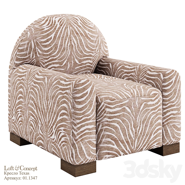 Texas Loft-Concept Chair - Arm chair - 3D model