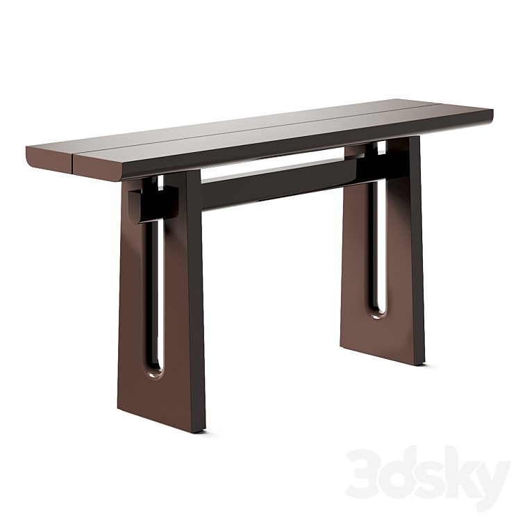 Poliform Nara Console Table - Console - 3D model