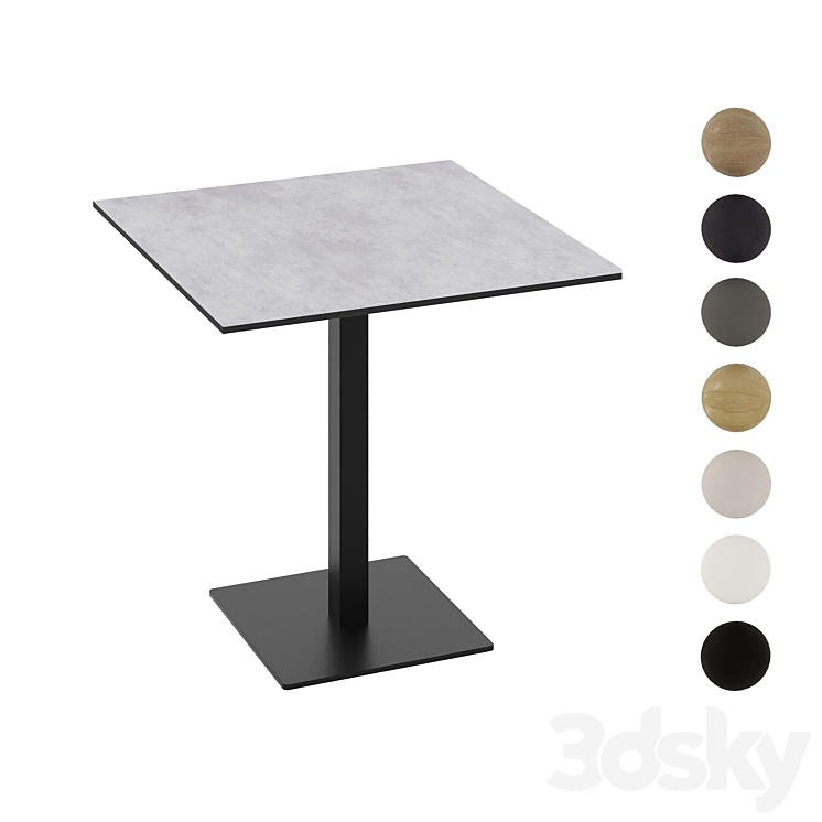 GEST table - Table - 3D model