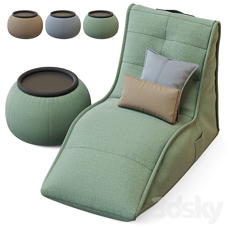 Ambient Lounge Set - Other soft seating - 3D model