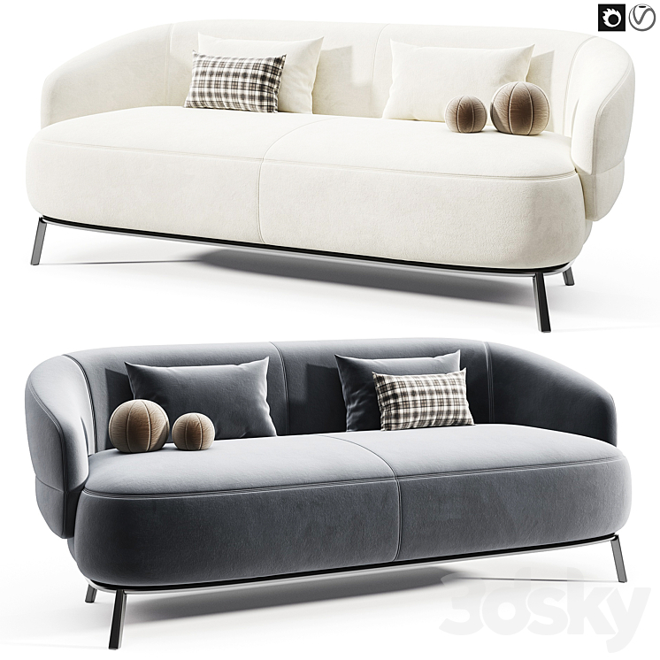 Juliet Sofa By Domkapa - Sofa - 3D model