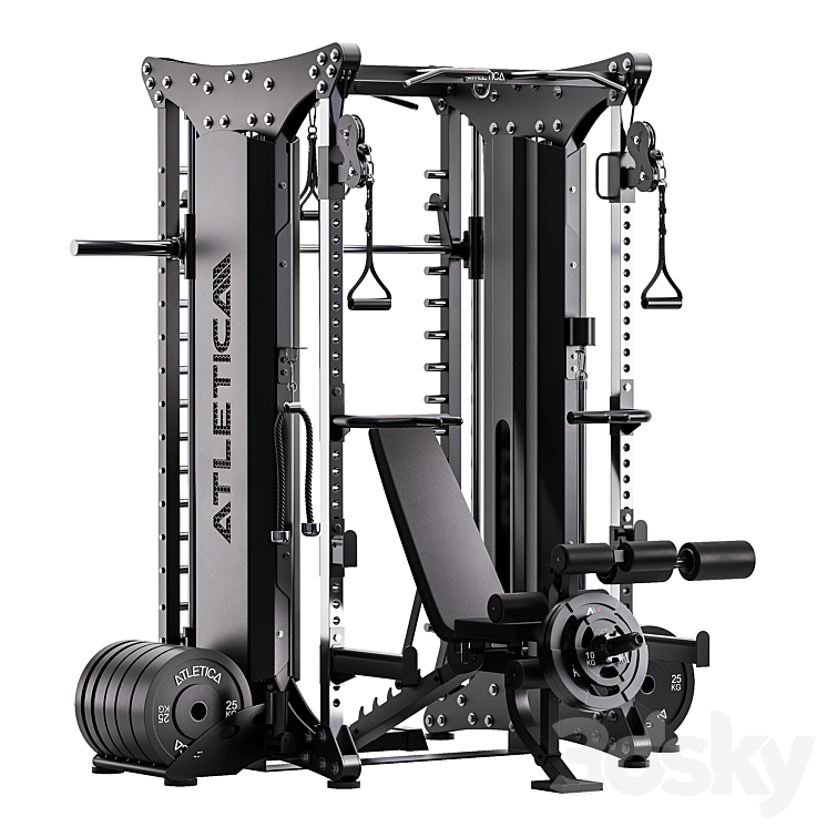 Dual Multipress - Sports - 3D model
