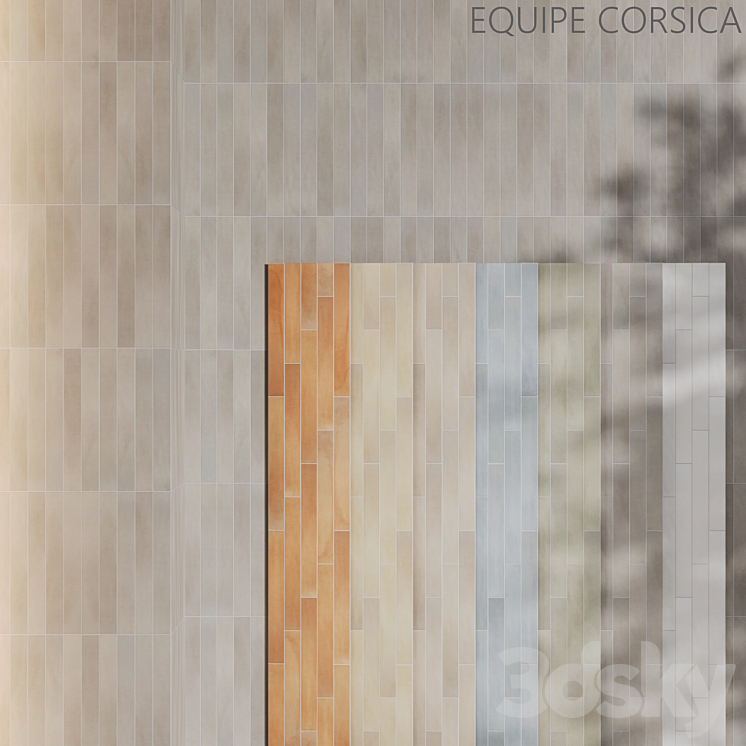 EQUIPE CORSICA | 7 color tiles | 4 floor pattern | maps for FLOOR GEN ...