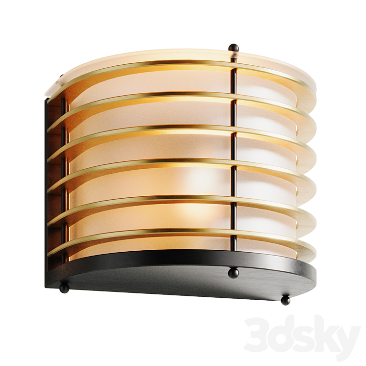 Wall Lamp Logan - Wall light - 3D model