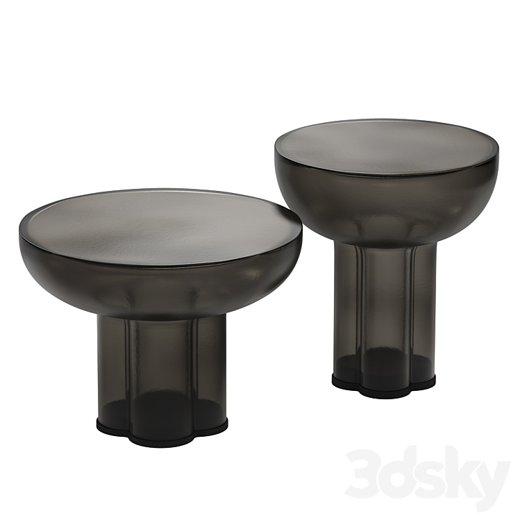 Crown Tables - Smoked Forest | 101 Copenhagen - Table - 3D model