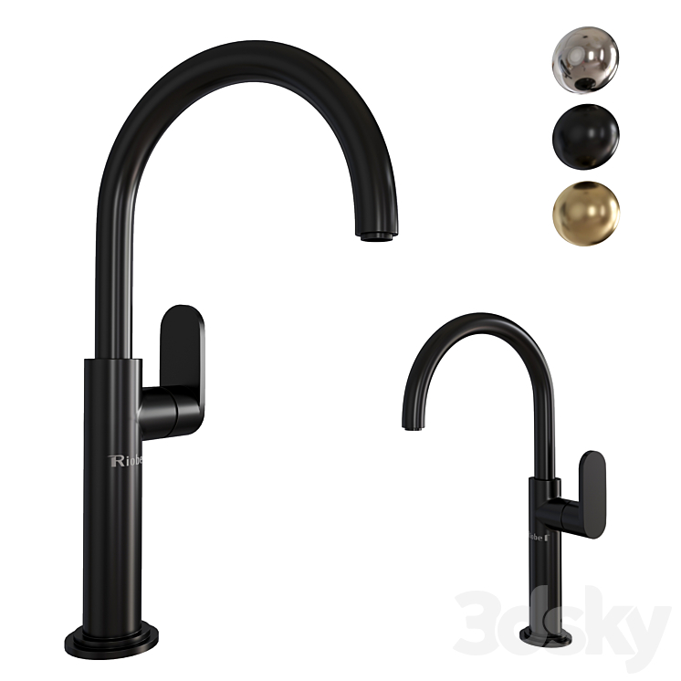 Arca Single Handle - Faucet - 3D model