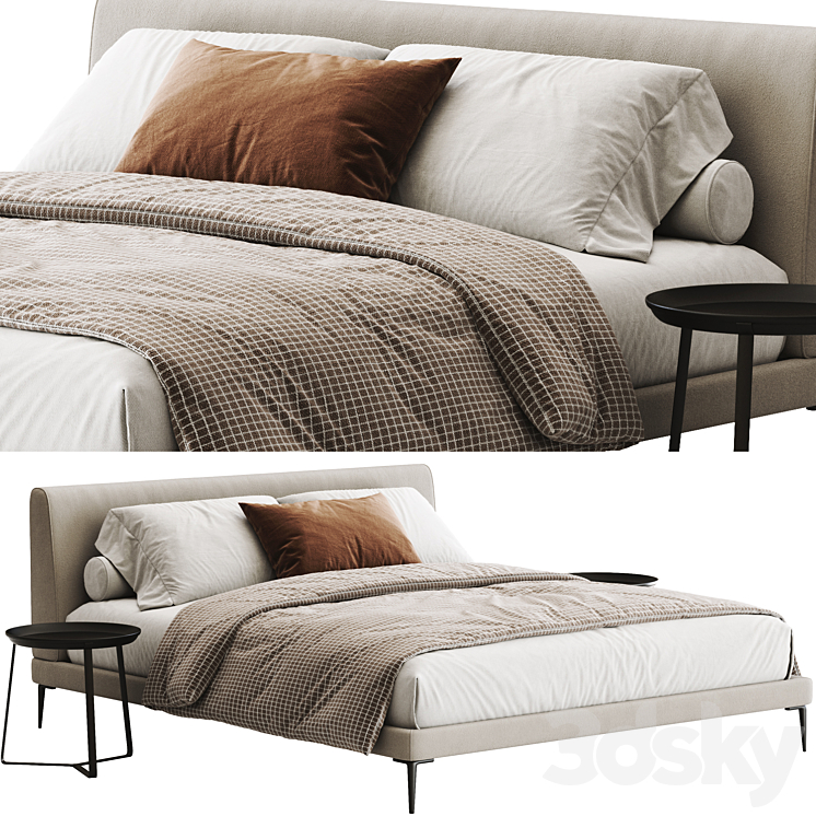 BoConcept Arlington Bed - Bed - 3D model